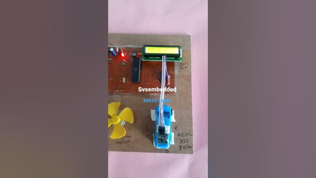 8051 based Automatic Vehicle Accident Detection and Messaging System # ...