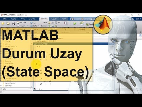 Matlab da Durum Uzay Gösterimi ,   |Durum Uzay Modeli | Matlab State Space to Transfer Function