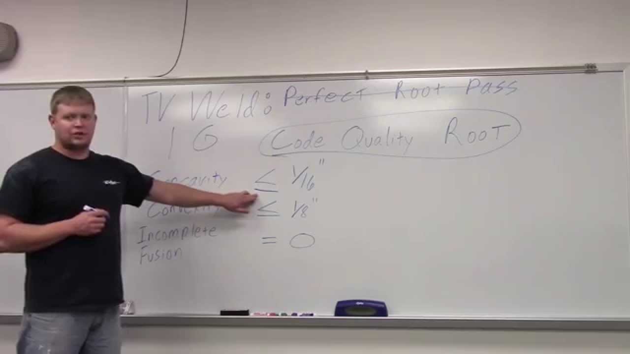 1G SMAW Root Pass Open Root (Code Quality) - YouTube