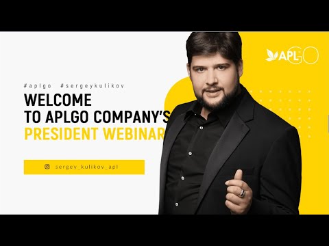 APL GO. Business and product presentation by President Sergey Kulikov (en|ru)