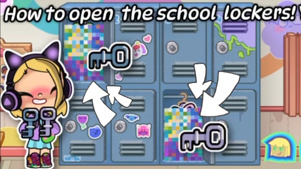 HOW TO OPEN THE SCHOOL LOCKERS! Unlock Avatar World Secrets! - YouTube