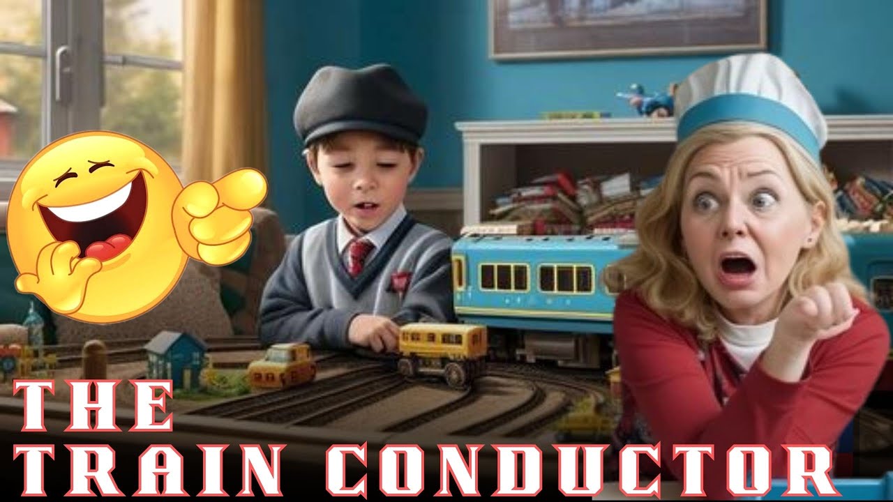 The Little Boy is A Good Train Conductor | jokes | Funny | Humor ...