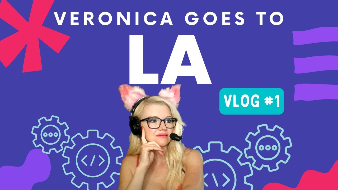 Veronica vlog 1 - LA and the The Nick Vertucci Show - YouTube