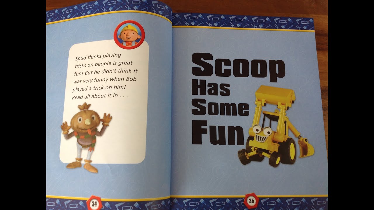 Bob the Builder: Scoop Has Some Fun Read Aloud - YouTube