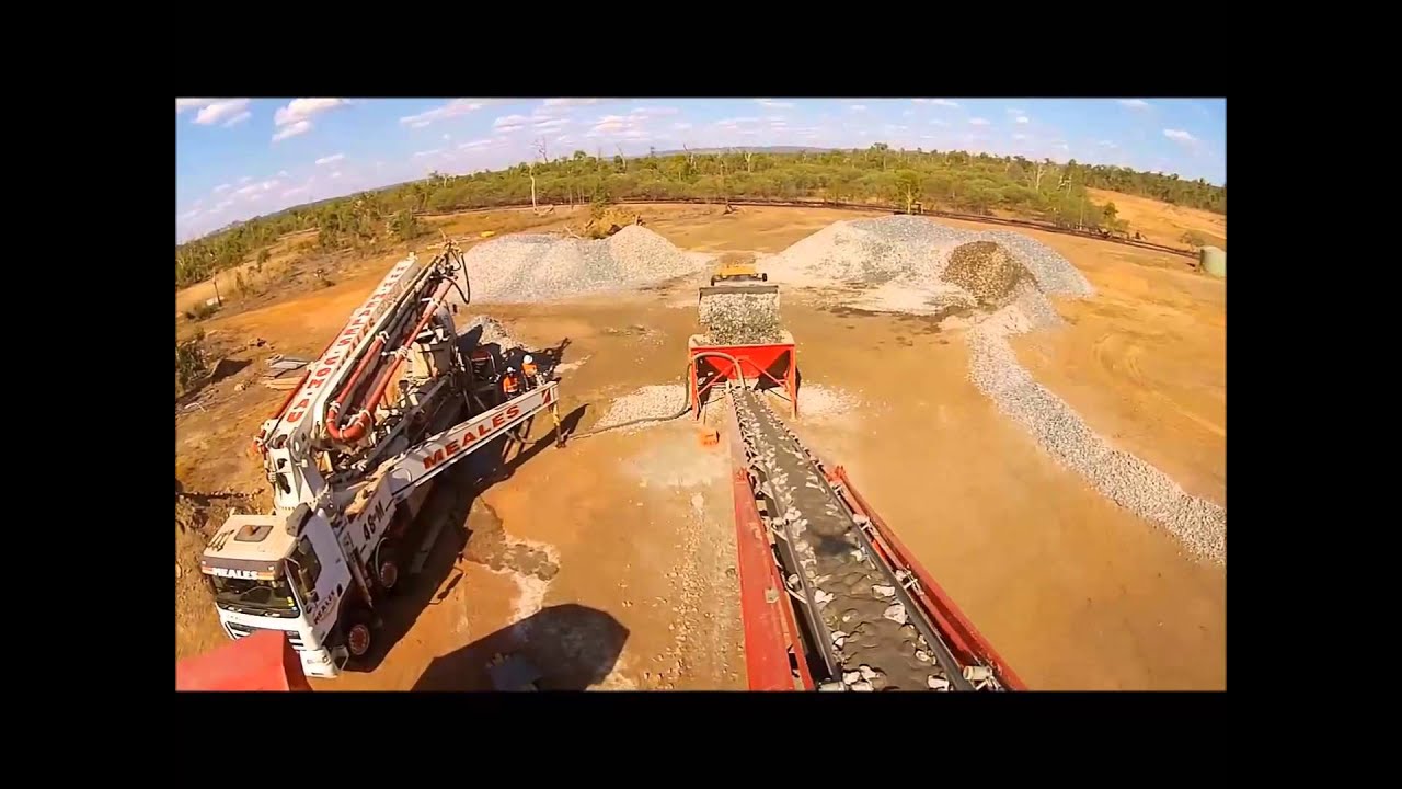 Telebelt Mobile Conveyors- TB200 backfill Mining Vent Shaft Collapse ...