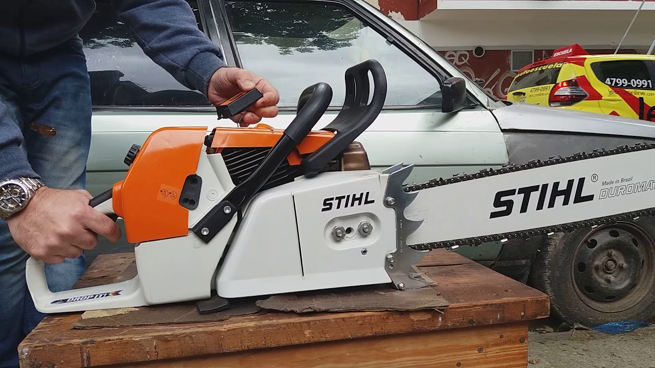 Stihl Ms 880 Tute Di Tella custom saws - YouTube