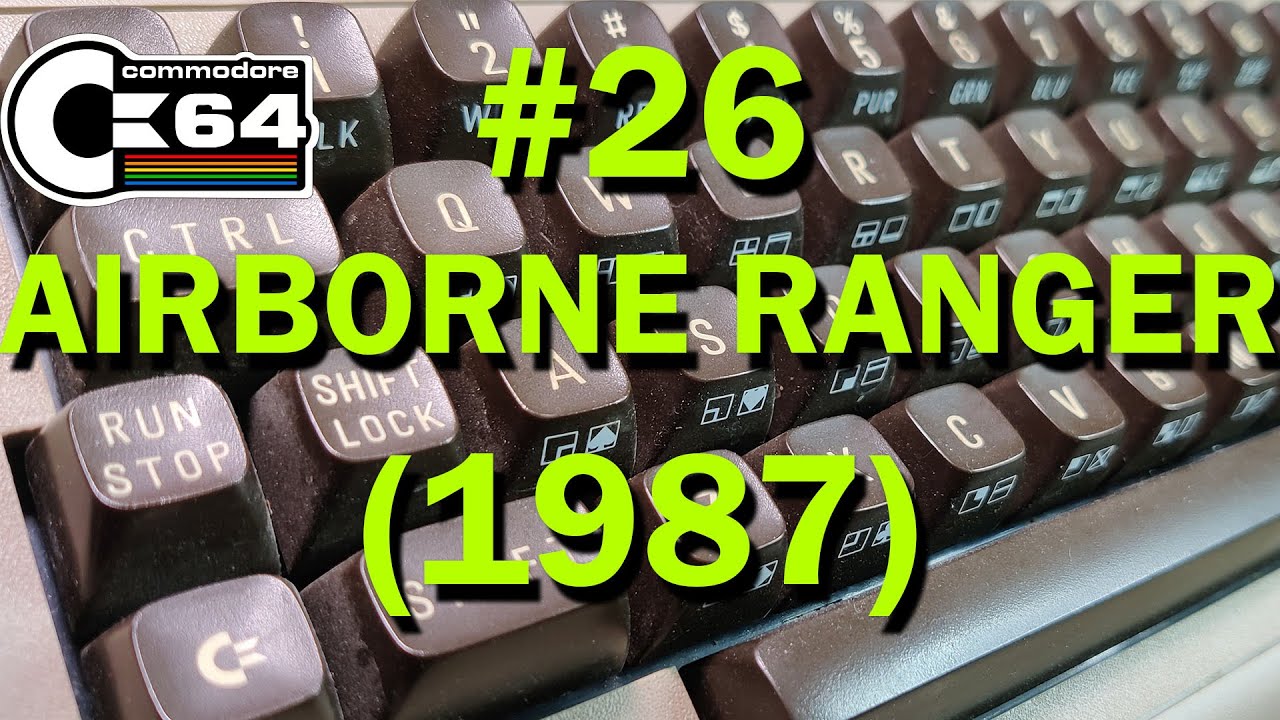#26 Airborne Ranger (1987) - Commodore 64 - 40 Years 40 Games - YouTube