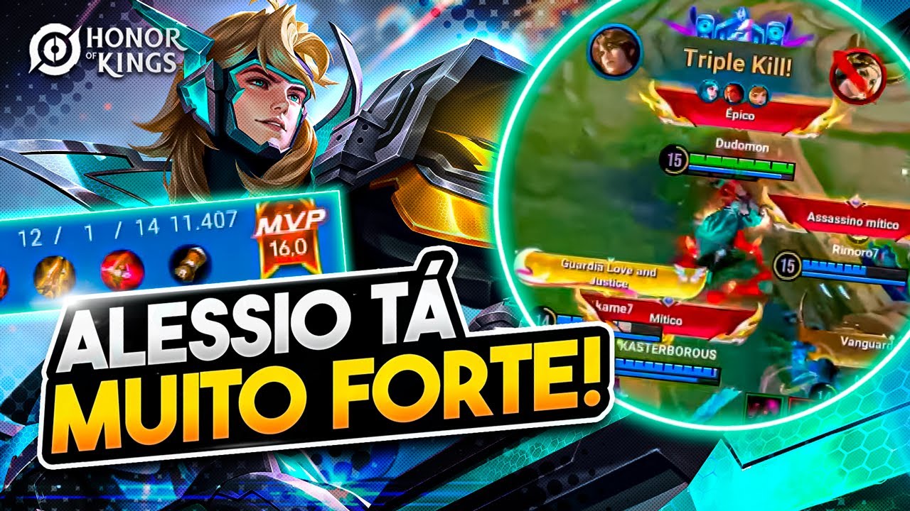 ALESSIO TÁ MUITO FORTE │HONOR OF KINGS - YouTube