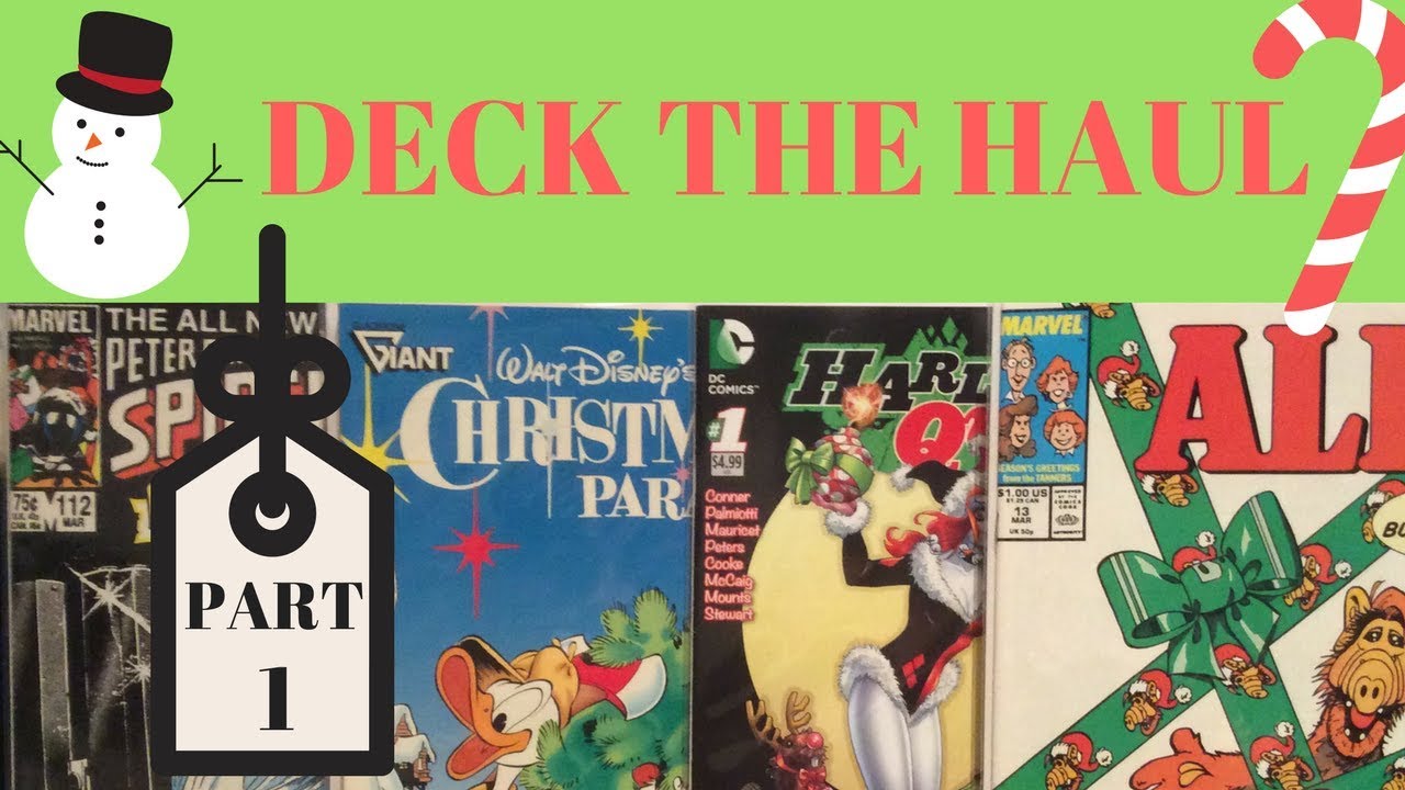 NEAR MINT NERD'S 2017 HOLIDAY COMICS HAUL PART 1 - YouTube