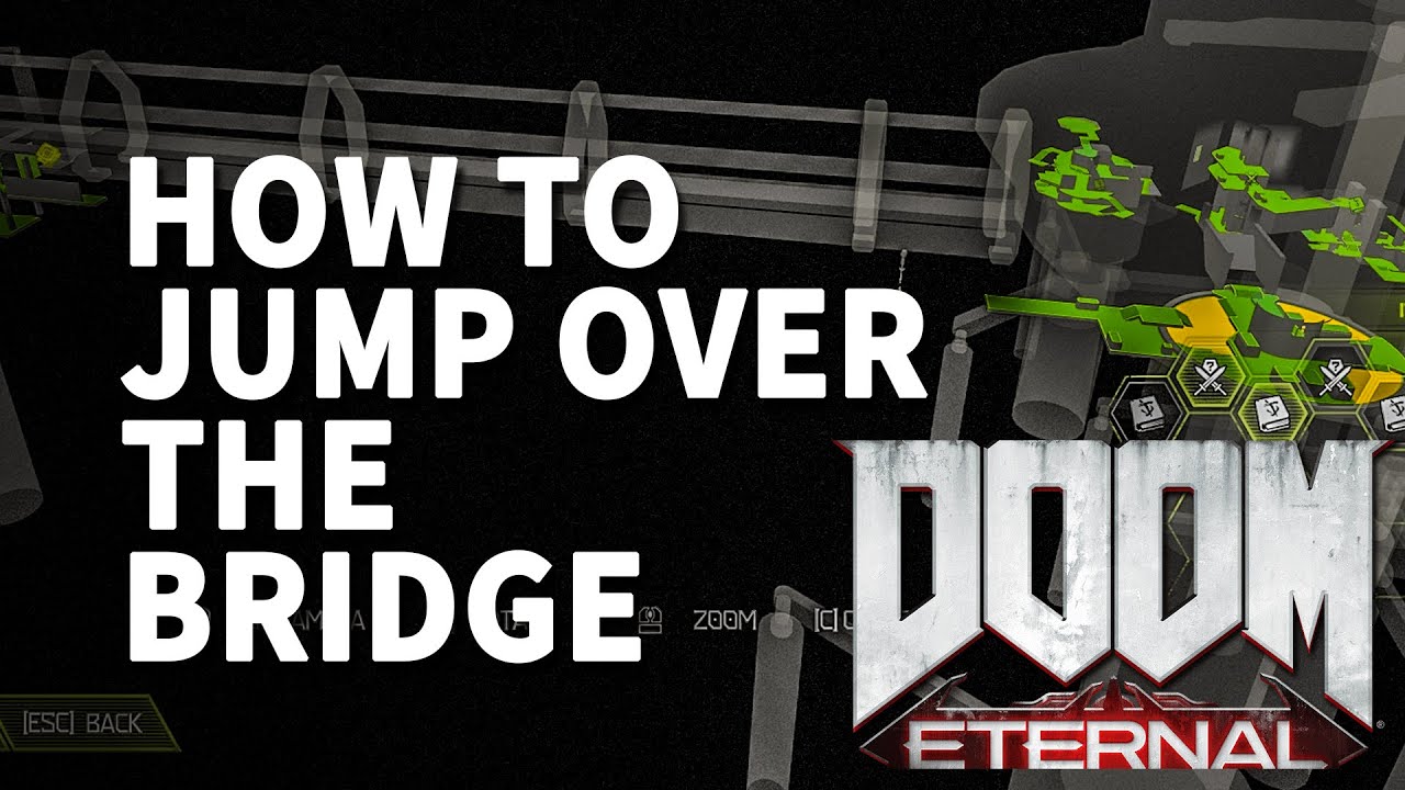 How to jump over the bridge Doom Eternal - YouTube
