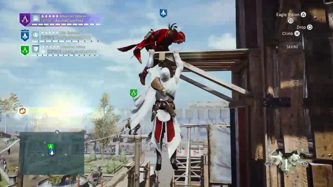 AC Unity with The Blades Clan - YouTube