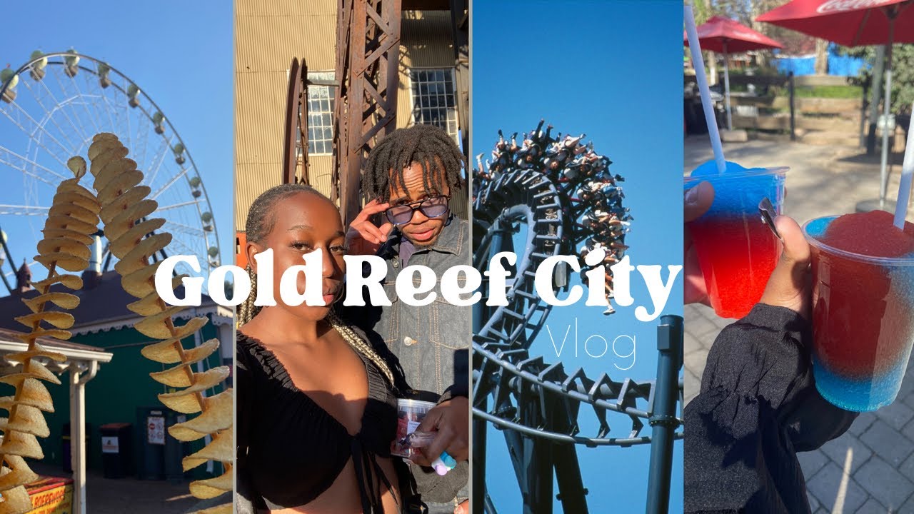 VLOG: Gold Reef City w my friend|| Fun things to do JHB - YouTube