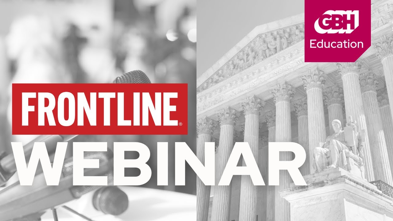 FRONTLINE Conversations: Engaging Students with Today’s Issues - YouTube