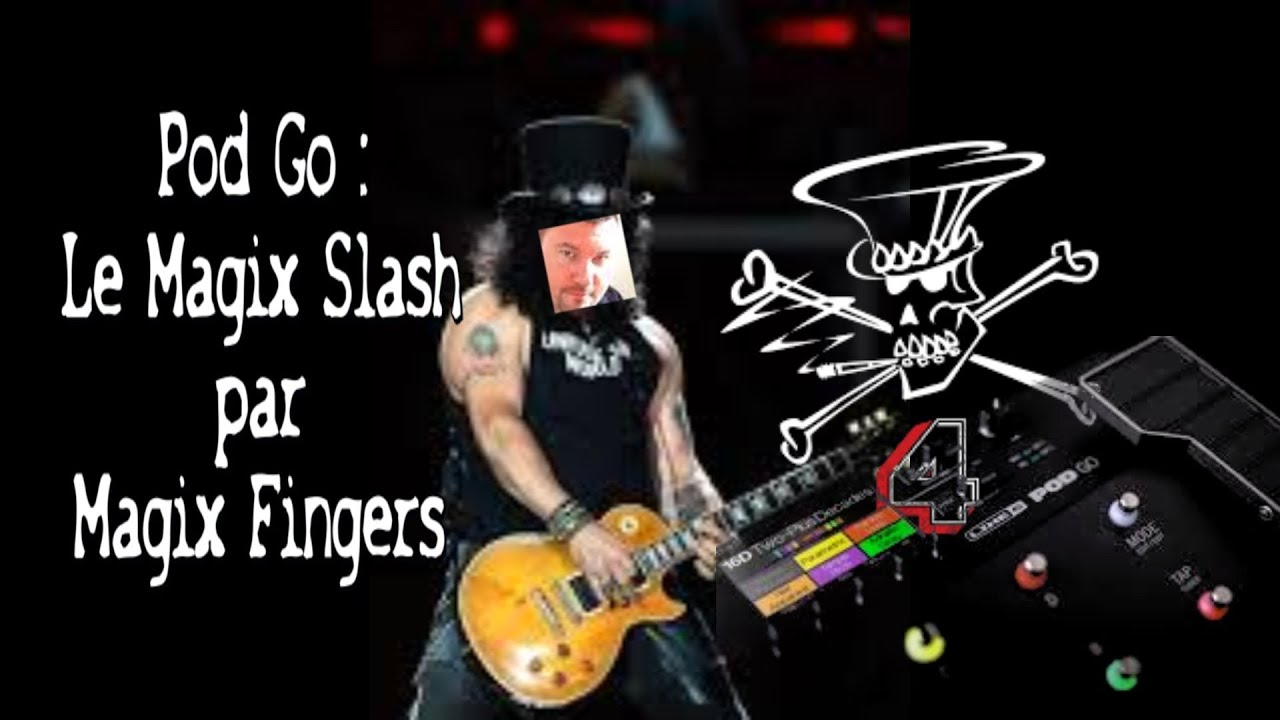 Pod Go = Son Slash avec micros Seymour Duncan USA Slash - YouTube