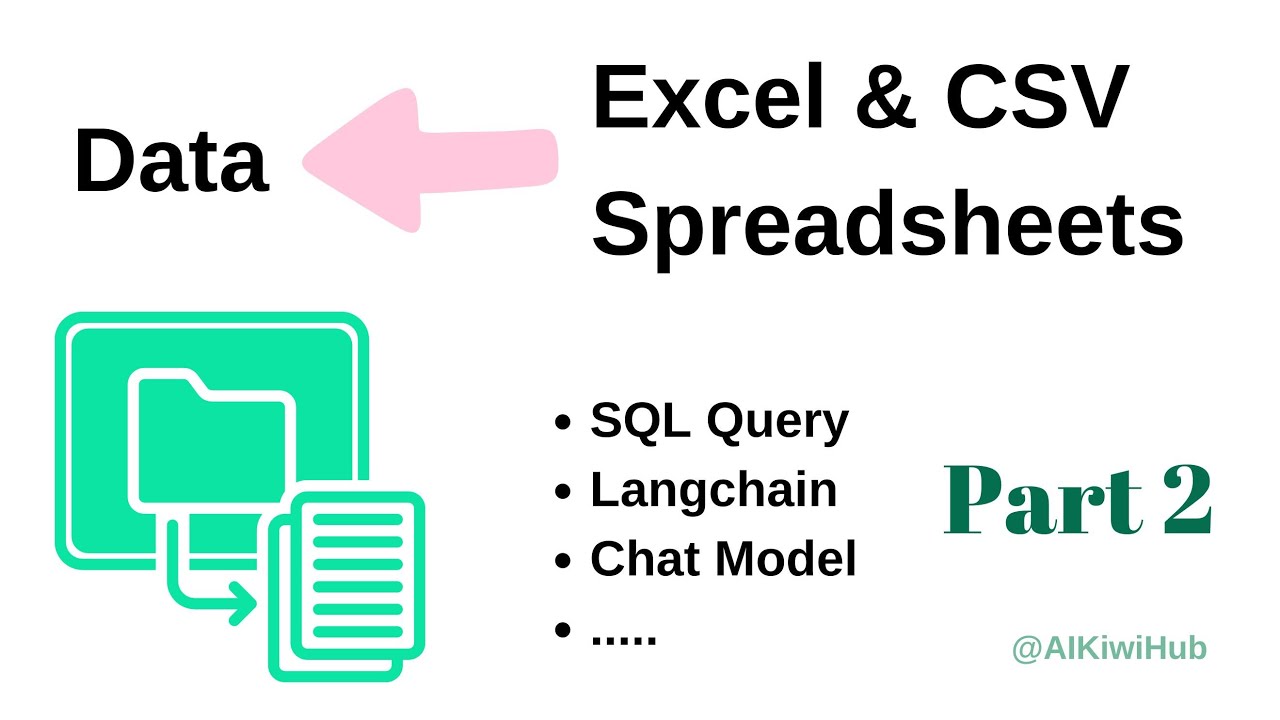 How to retrieve data from Excel spreadsheets using Chat Model? (Part2) - YouTube