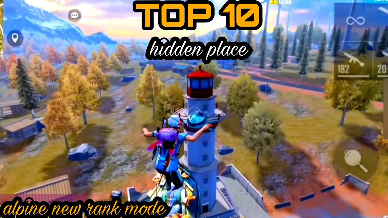 Alpine free fire,Alpine map Hidden Place, Alpine made Kaise Khele ...