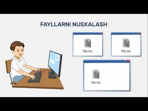 Fayllar bilan ishlash - YouTube