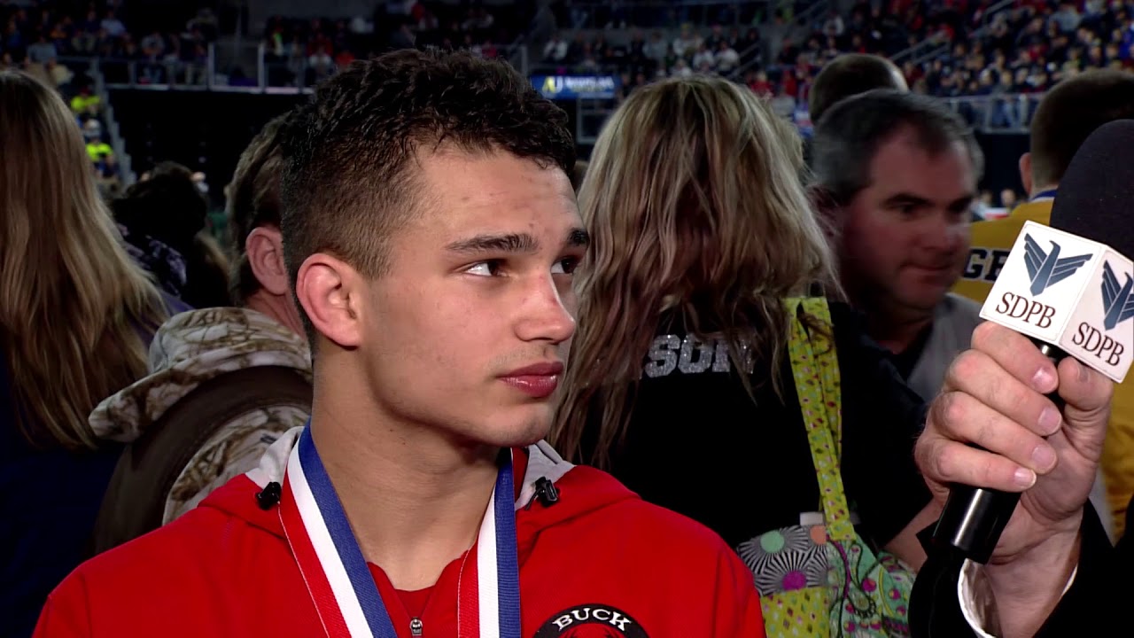 SDHSAA Class A -138 lbs. Champion - Carlos Ruffo - YouTube