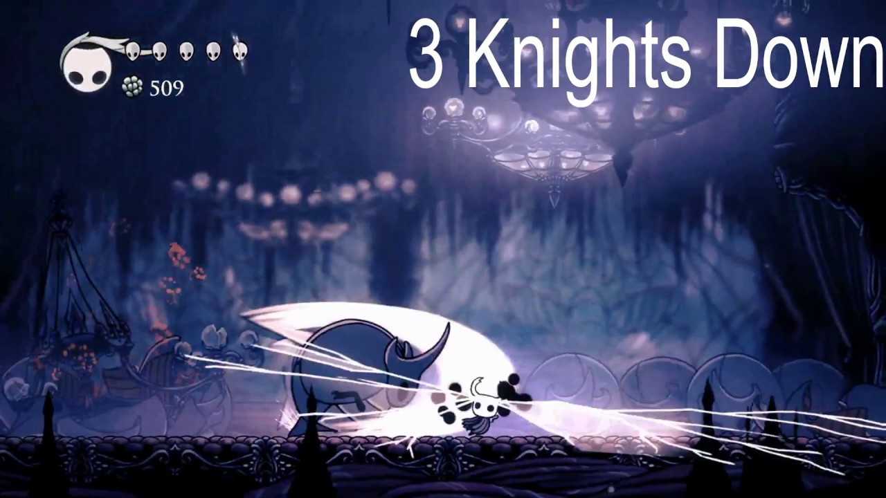 HOLLOW KNIGHT - Watcher Knight Chandelier Trick - YouTube