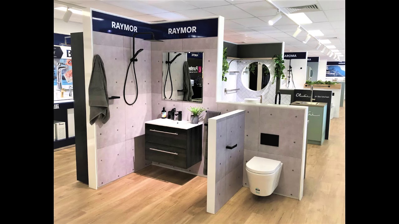 Showroom Displays for Oliveri & Raymor at Tradelink Enoggera - YouTube