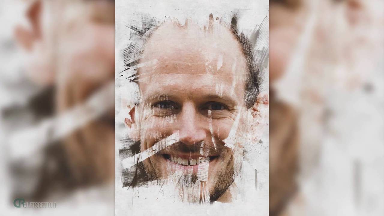 Ink Scratch Portrait Effect + PSD - Photoshop Tutorial - YouTube