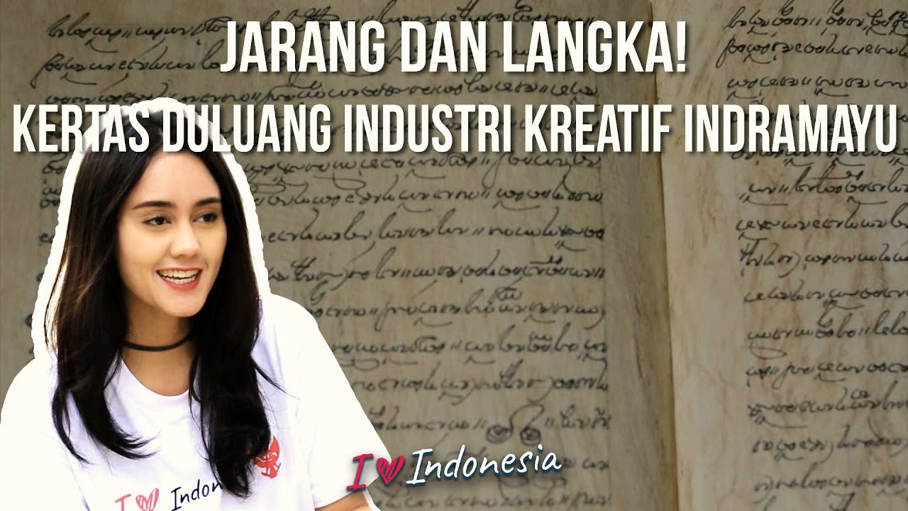 JARANG DAN LANGKA! Kertas Daluang Industri Kreatif Indramayu | I LOVE ...