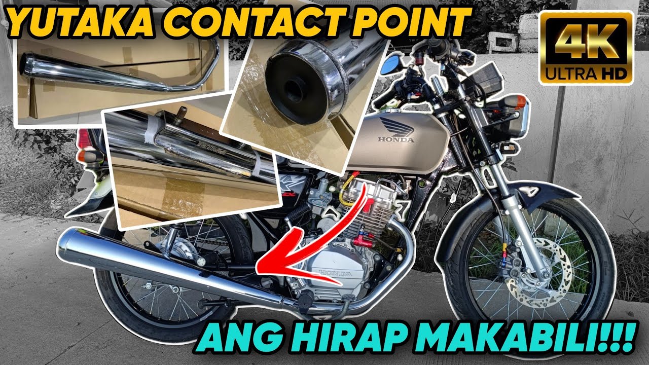 YUTAKA CONTACT POINT PIPE FOR HONDA TMX 125 ALPHA - SOBRANG MAHAL NA ...