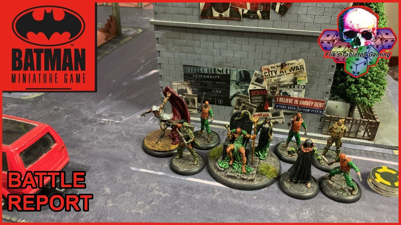 Batman Miniature Game - Kobra Kali Yuga VS Batman - YouTube