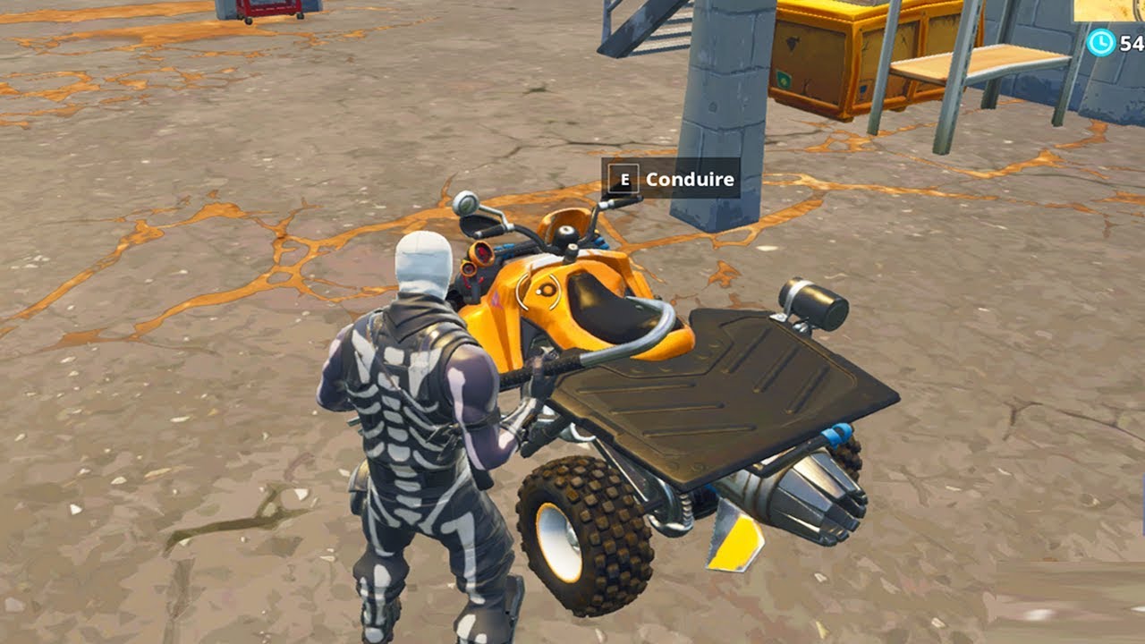 ON TEST LE NOUVEAU VEHICULE QUAD A REACTION sur FORTNITE BATTLE ROYALE ...