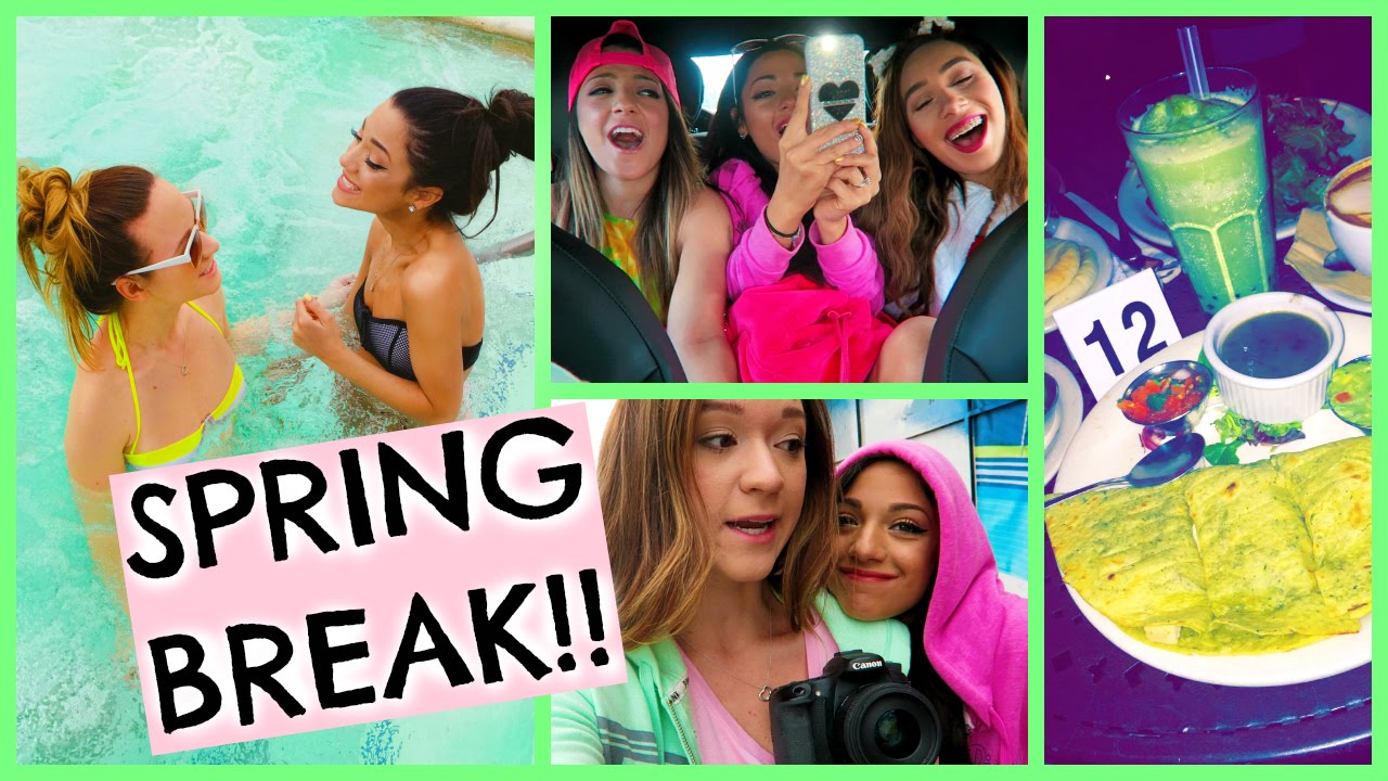 SPRING BREAK + BEAUTY GURU COLLAB!! - YouTube