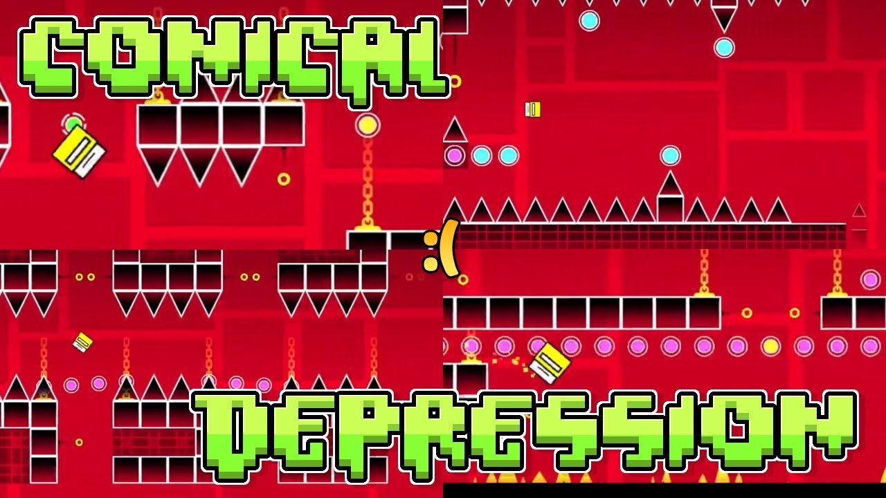 Conical Depression 100% - YouTube