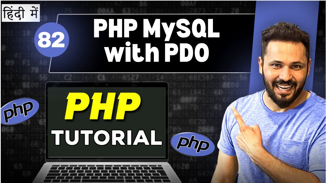 Php Tutorial In Hindi 82 Connect Php And Mysql With Pdo Php Data 6239