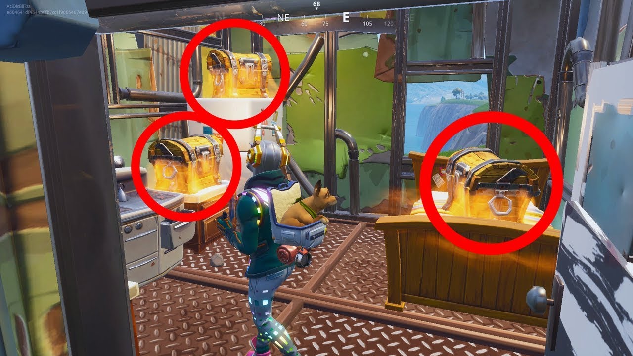 3 HIDDEN CHESTS in Fortnite Season 6! - YouTube