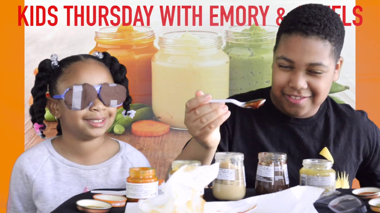 Kids Baby Food Challenge - YouTube