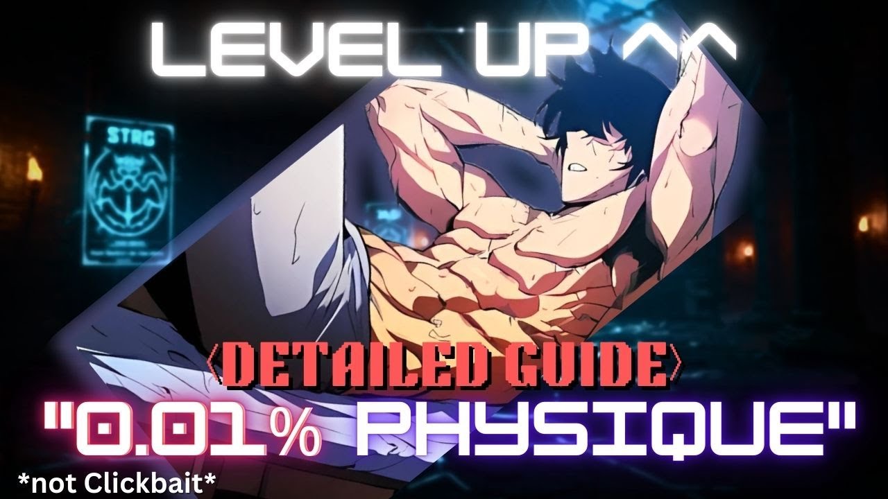 How to Get SUNG JIN WOO’s Power & Physique (Step-by-Step System) - YouTube