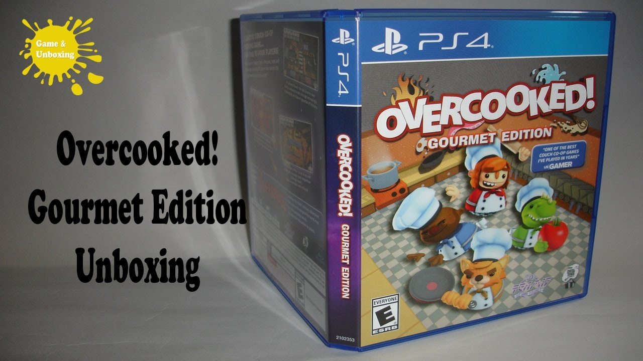 Overcooked! Gourmet Edition PS4 Unboxing & Overview - YouTube