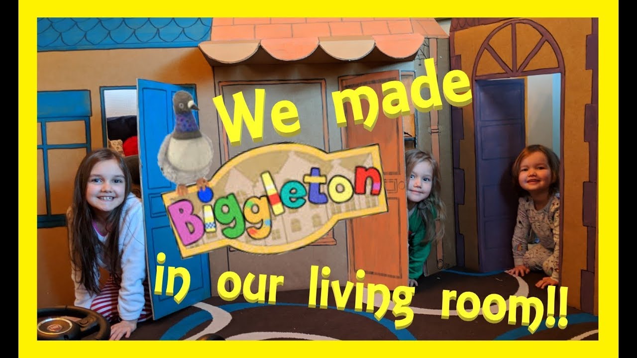 We made BIGGLETON in our living room! - YouTube