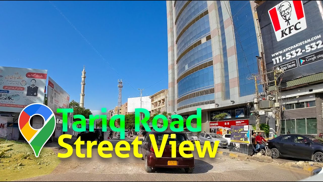 Tariq Road Street View Karachi - YouTube