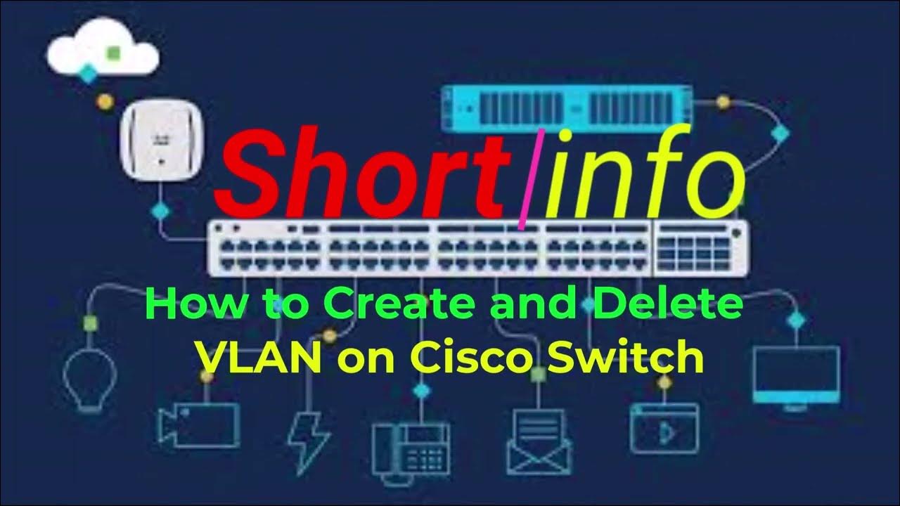 How to Create and Delete VLAN on Cisco Catalyst Switch#cisco - YouTube
