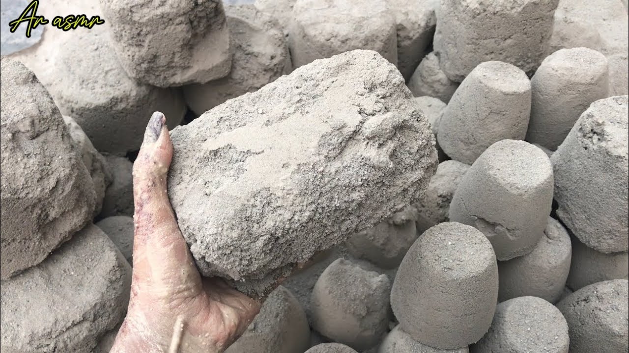 Pure sand cement dry floor & clay pot crumbling dedicated to @atifa 🔥 ️ ...