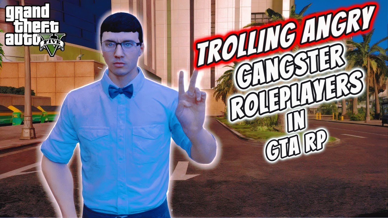 TROLLING ANGRY GANGSTER ROLEPLAYERS in GTA RP - YouTube