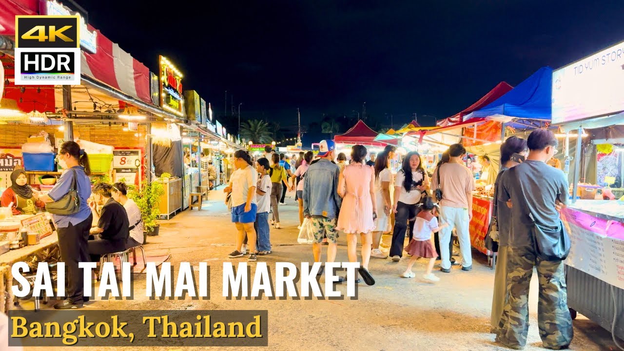 Must Visit! This Hidden Gems Night Market: Sai Tai Mai Center Market ...