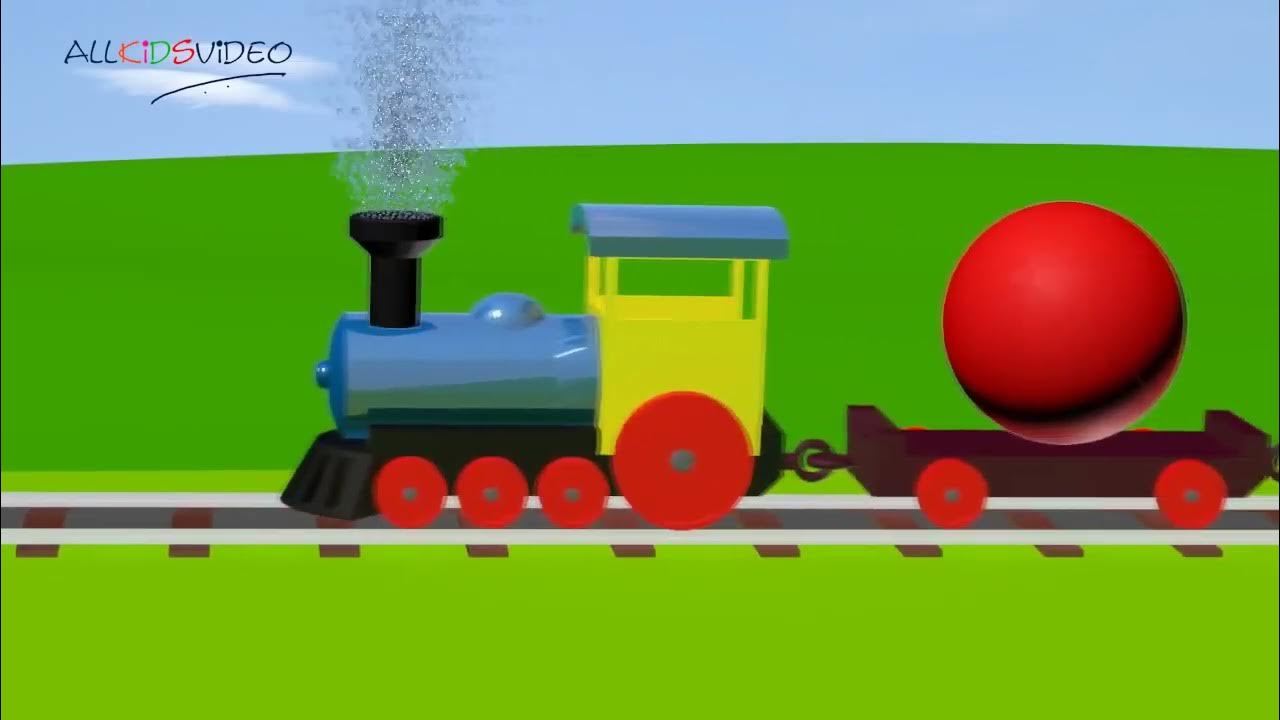 Color Train Learning Colors for Children 720p - YouTube