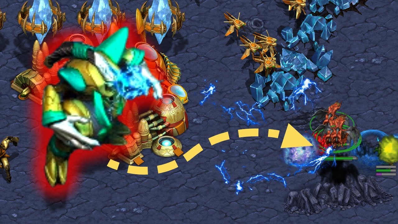 Broken Hiding Spot for High Templars.... - YouTube