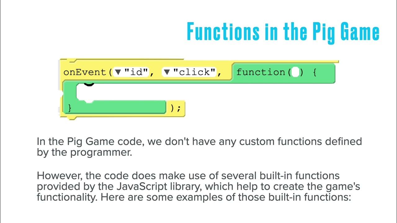 Poke the Pig Code description - YouTube