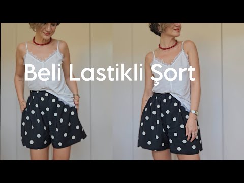 Beli Lastikli Şort