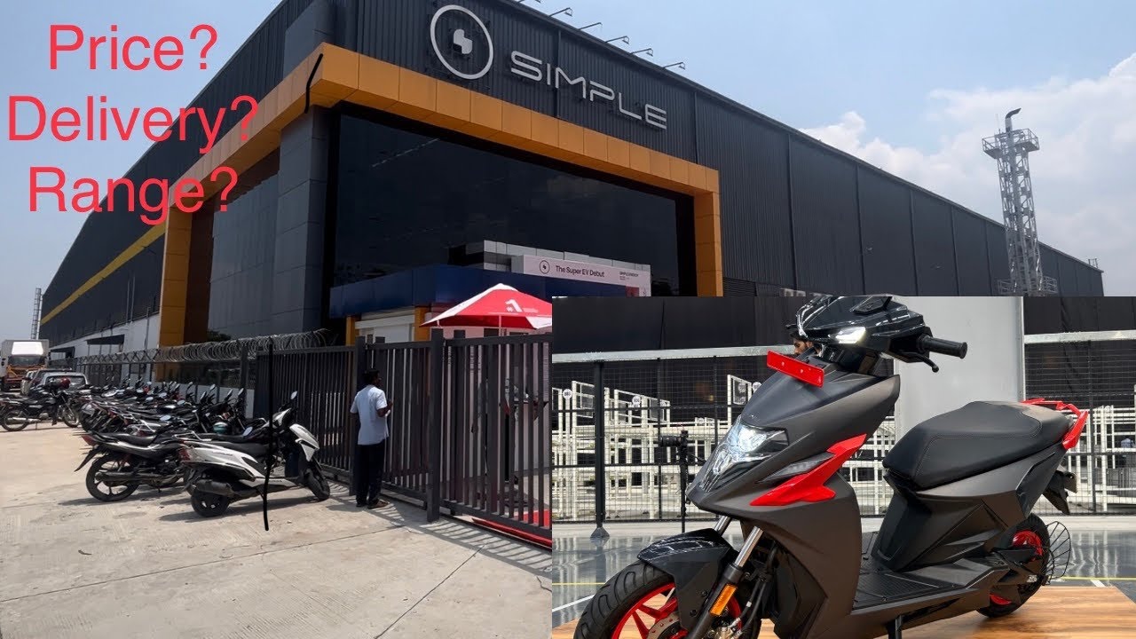 Finally Simple One Scooter Launched !Vist simple One Factory 🏭 #Vlog4 ...