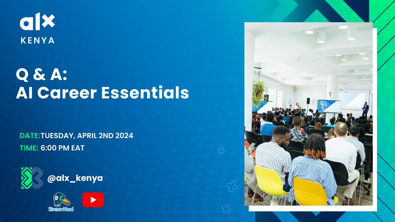Q & A - ALX AI Career Essentials - AICE - YouTube