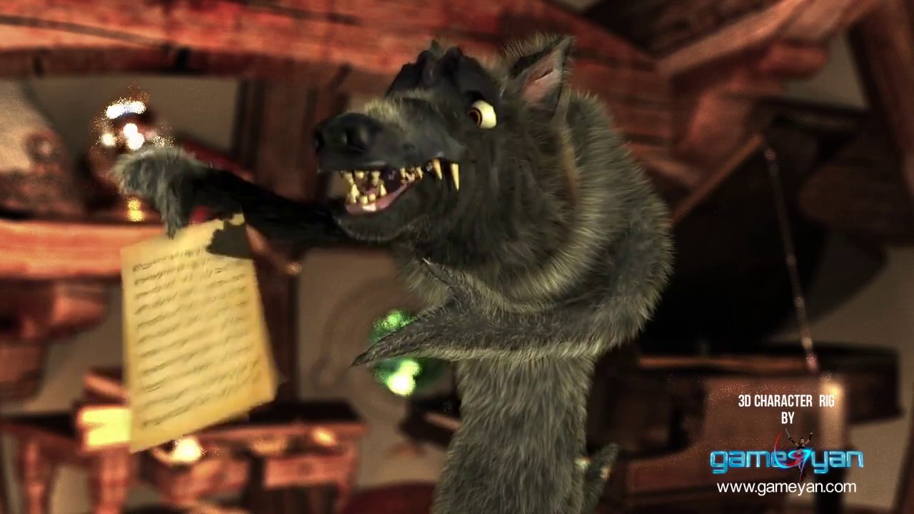 Wolf - CGI & VFX Showreels: "Animation Demo Reel" by GameYan Studio ...