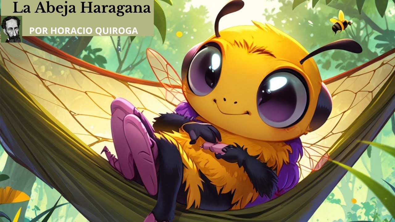 "🐝 La Abeja Haragana - Cuento Completo 🎧 | Horacio Quiroga Audio libro ...